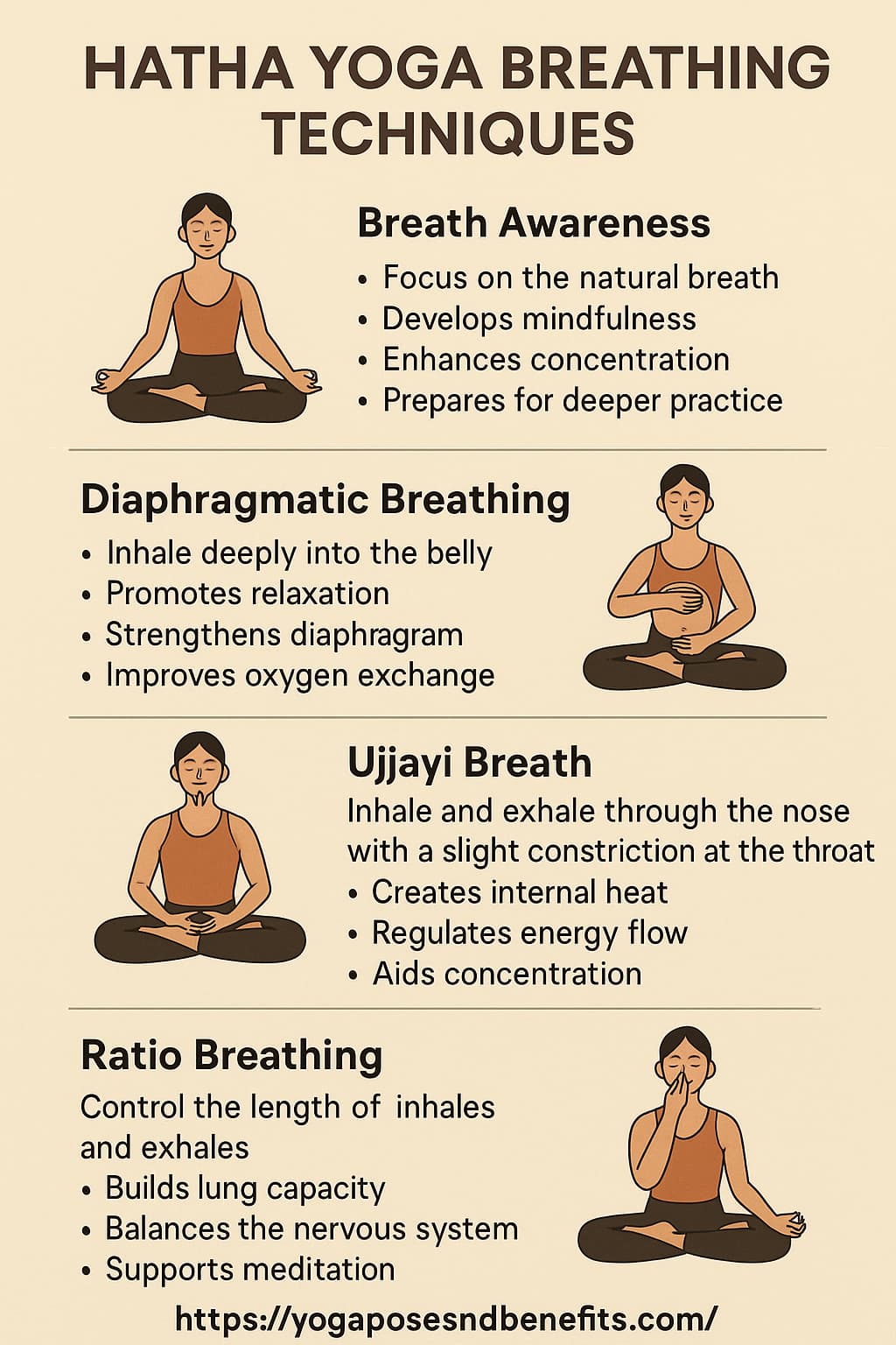 Hatha Yoga Breathing Techniques for Calm, Clarity, and Control | Yoga ...